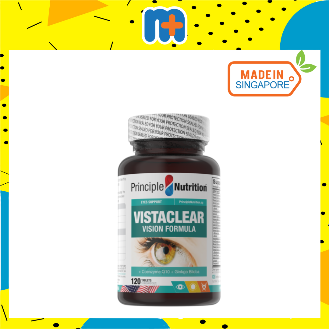 PRINCIPLE NUTRITION VISTACLEAR VISION FORMULA TABLETS 120S
